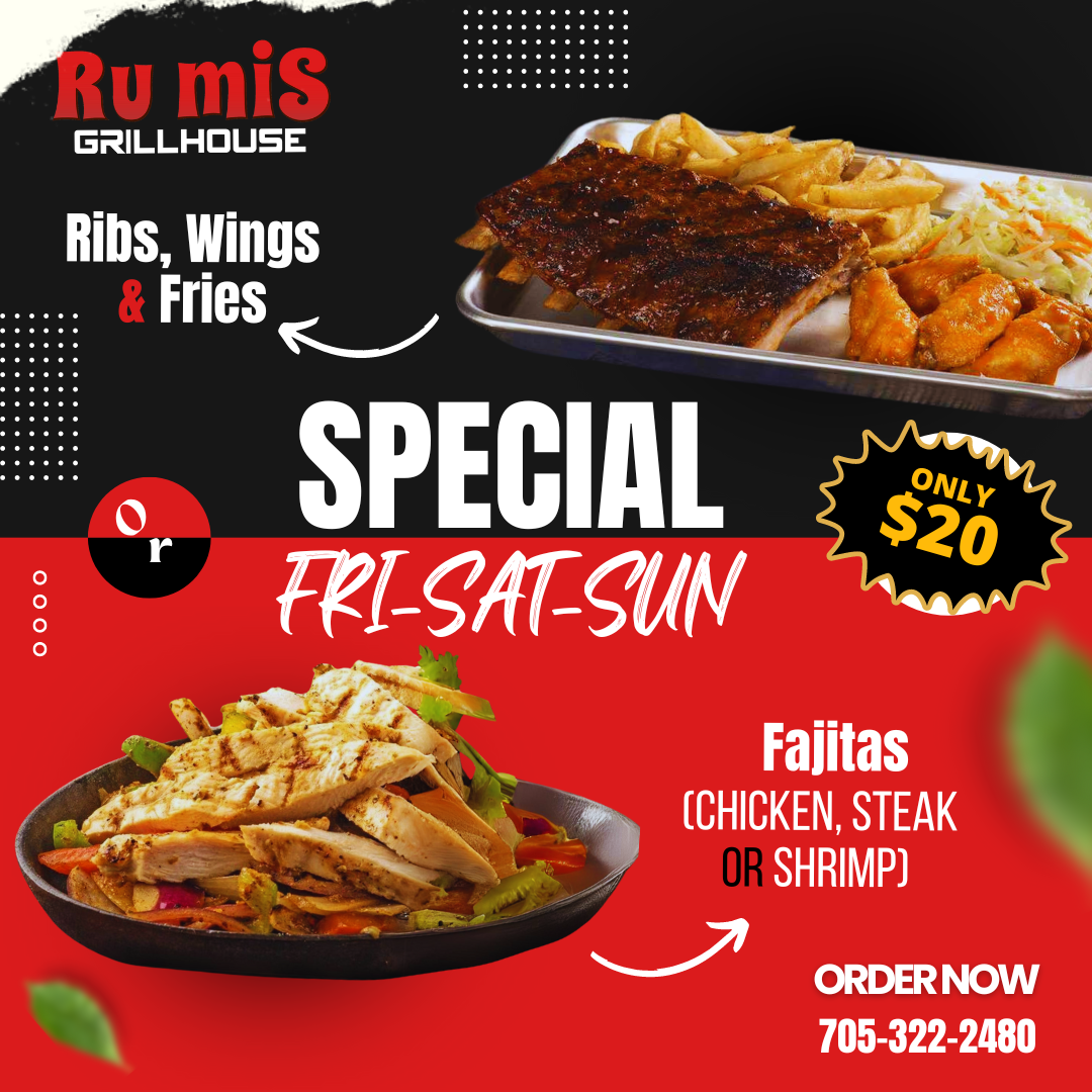 RU MIS Grill House – The Authentic Restaurant In Elmvale